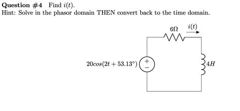 Solved Question 7 For The Circuit Shown Determine The