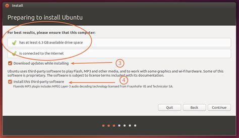 how to install ubuntu 14 04 14 10 15 04 15 10 on an empty