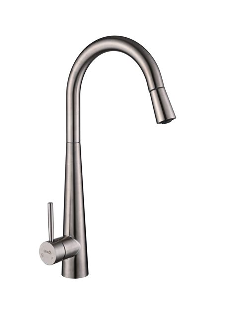 Torneira Gourmet De Cozinha Aço Escovado Inox Madeiramadeira