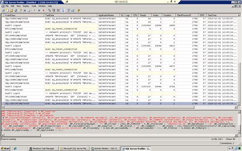 sql server making sense of the number of reads writes in sql profiler