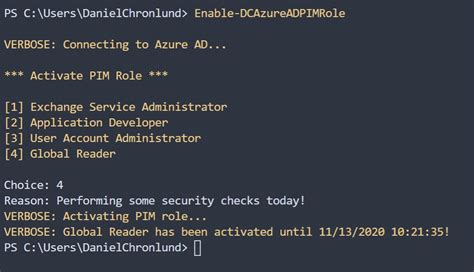 daniel chronlund mvp on twitter tired of activating your azuread