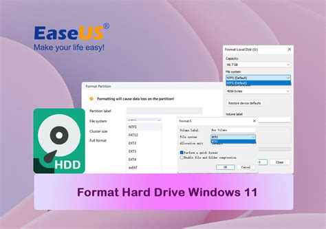 How To Format Hard Drive On Windows 11 [4 Ways Available]