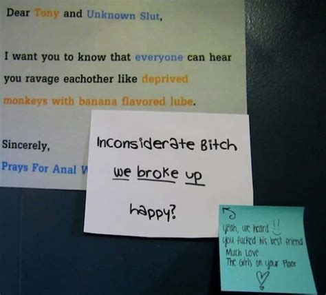 Funny College Dorm Room Signs And Passive Aggressive Notes