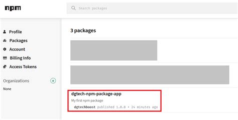 publish npm package as node js module dmitri galejev