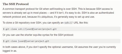 error when cloning github ssh repository using default url · issue 989