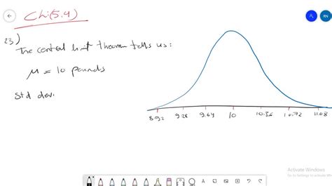 Use The Central Limit Theorem To Find The Mean And St… Solvedlib
