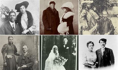 19th Century Images Capture Brave Interracial Couples Daily Mail Online
