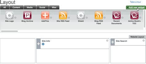 accordion widget openscholar documentation