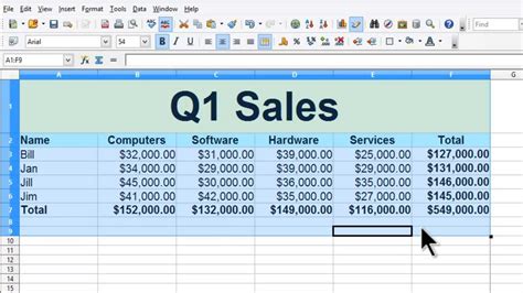 Openoffice Excel Format Naaloud