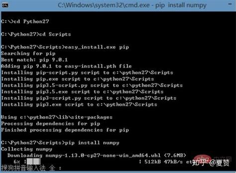 python用pip安装numpy 知乎