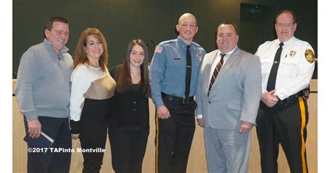 New Montville Twp Police Officer Sworn In More Street Signs To Be