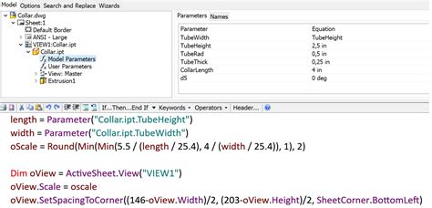 solved ilogic move views using rule in part file autodesk community
