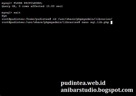 cara cepat dan mudah memperbaiki error sql lib php di phpmyadmin