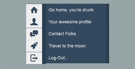 82 free jquery css3 menu plugins and tutorials freshdesignweb