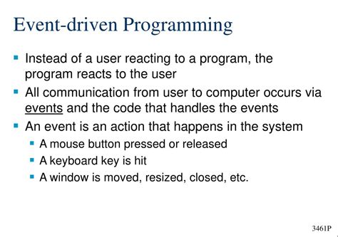 ppt sequential vs event driven programming powerpoint presentation