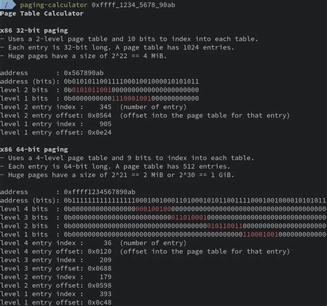 cli utility to calculate indices for page tables phips blog