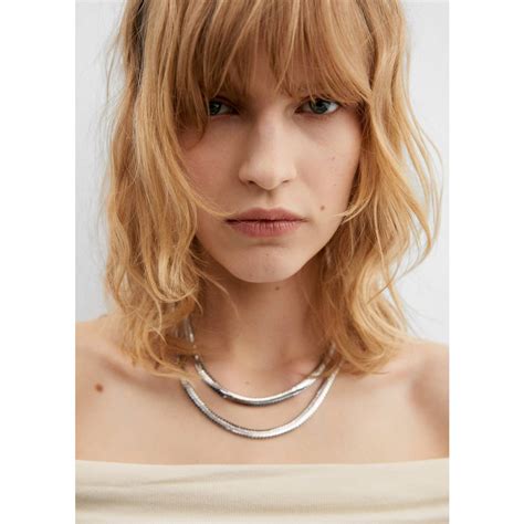 Mango ネックレス Staten （シルバー） Waja Bazar 海外ファッションブランド通販サイト【公式】