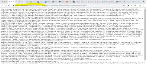 javascript request has data but axios not reading