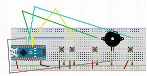 control sound using pushbuttons arduino project hub