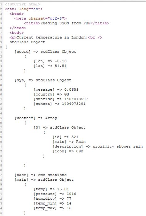 tutorial to read json from php learn web tutorials