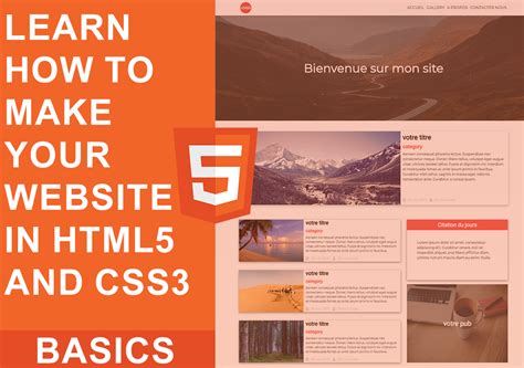 Learn How To Make A Website Using Html And Css Part 2 Doctorcode