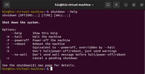 3 Commands To Shutdown Linux Systems With Options