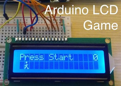 arduino lcd game