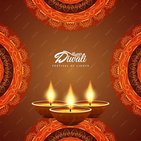 Premium Vector Abstract Happy Diwali Festival Greeting Background