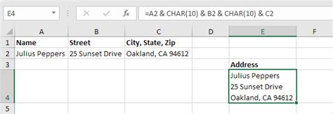 how to concatenate in excel in easy steps