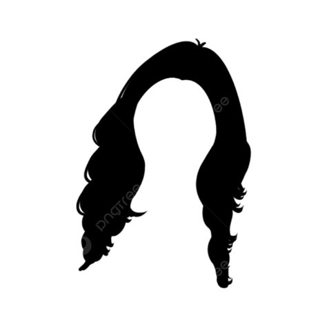 Female Hairstyle Silhouette Png Free Hairstyle Dress Up Female Long