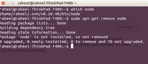 node js unable to remove nodejs stack overflow