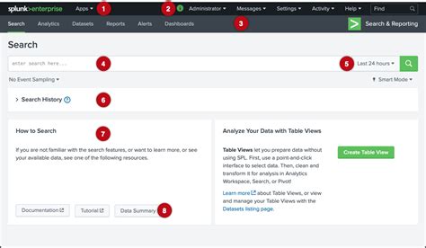 search and reporting app splunk documentation