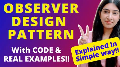 observer design pattern explained in easy way with code and real