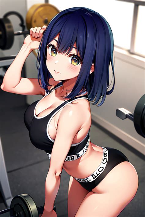 Rule 34 Ai Generated Blue Hair Female Kurokawa Akane Oshi No Ko
