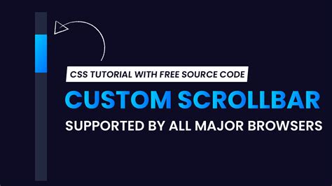 css custom scrollbar coding artist