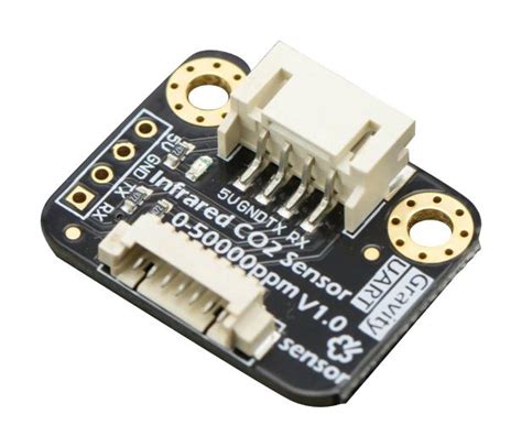 gravity uart infrared co2 sensor for arduino dfrobot cpc uk