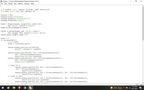 python program to basic progress using python tkinter kashipara