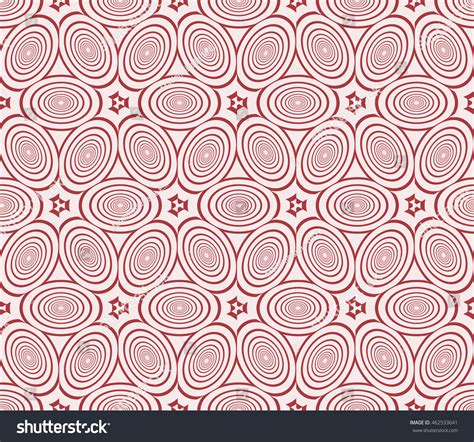 Seamless Pattern Concentric Circles Vector Illustration Stock Vector
