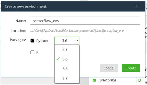 how to install tensorflow and keras using anaconda