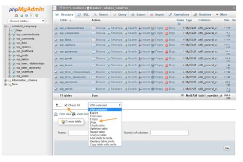 how to backup and or restore your mysql database using phpmyadmin