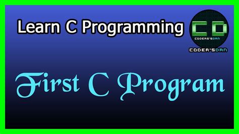 learn c programming part 2 first c program variables