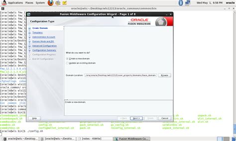 muhammad asif creating a weblogic server domain
