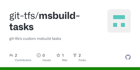 github git tfs msbuild tasks git tfs s custom msbuild tasks