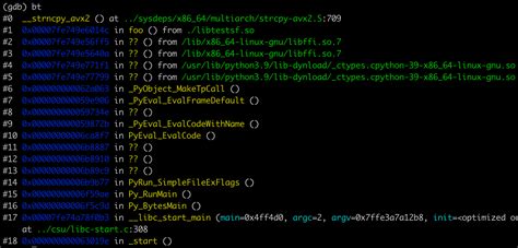 python 调用动态库时 segmentation fault core dumped 问题 隔叶黄莺 yanbin blog