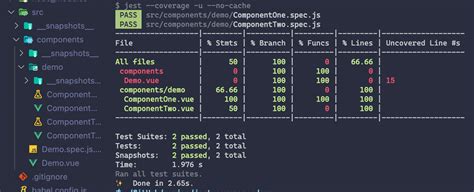 sfc vue files with tests disappear from test coverage reports · issue