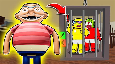 Escape Evil Step Dad In Roblox Youtube
