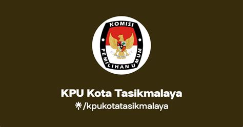 Kpu Kota Tasikmalaya Twitter Instagram Facebook Linktree