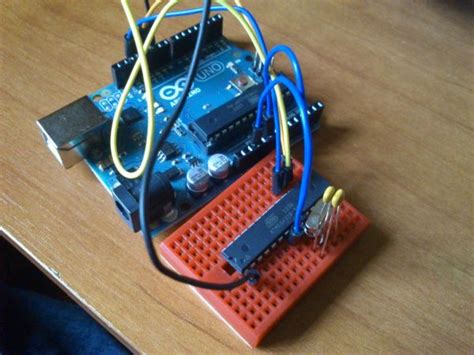 burning the bootloader on atmega328 using arduino uno as