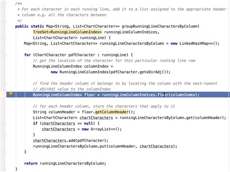 parsing structured data within pdf documents with apache
