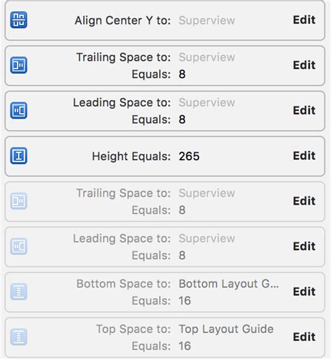 ios setting proper constraints to uiview in portrait and landscape